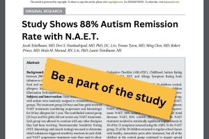 Autism Study & NAET Therapy Benefits | The NAET Clinic